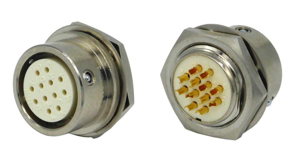 Tajimi 12-pin cable connector PRC05-P12M - Sonosax